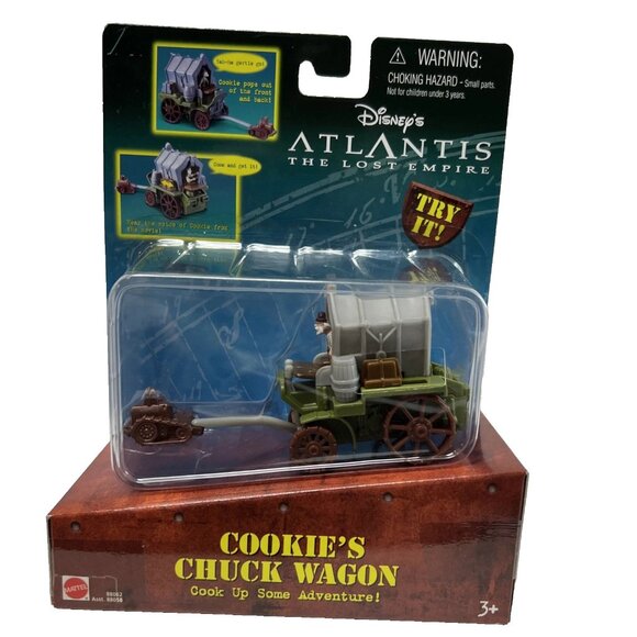 Mattel | Toys | Disneys Atlantis The Lost Empire Cookies Chuck Wagon ...